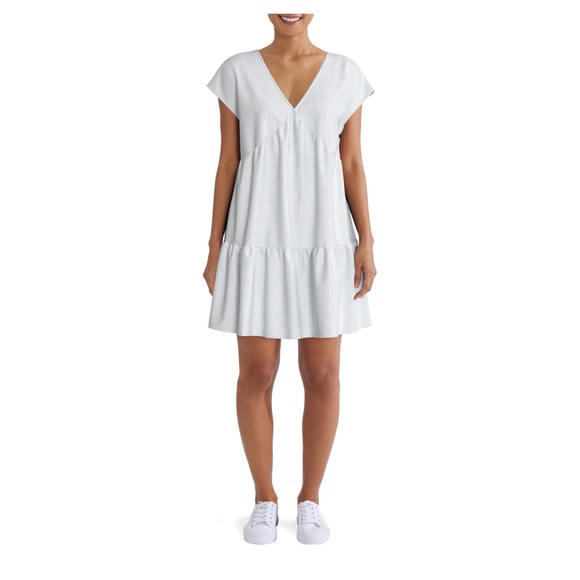 Time and Tru | Dresses | Time And Tru Vneck Tiered Dress For Women ...
